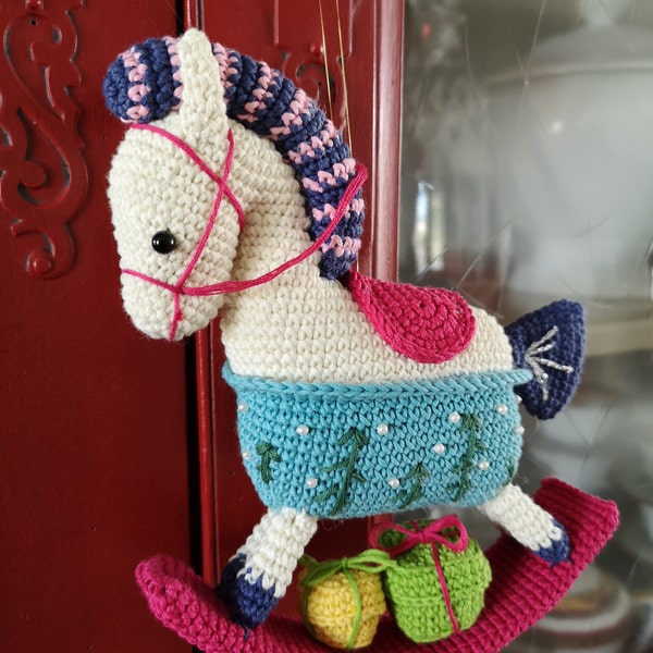 Crochet Pattern Rocking Horse | Amigurumi Crochet | PDF Pattern ...