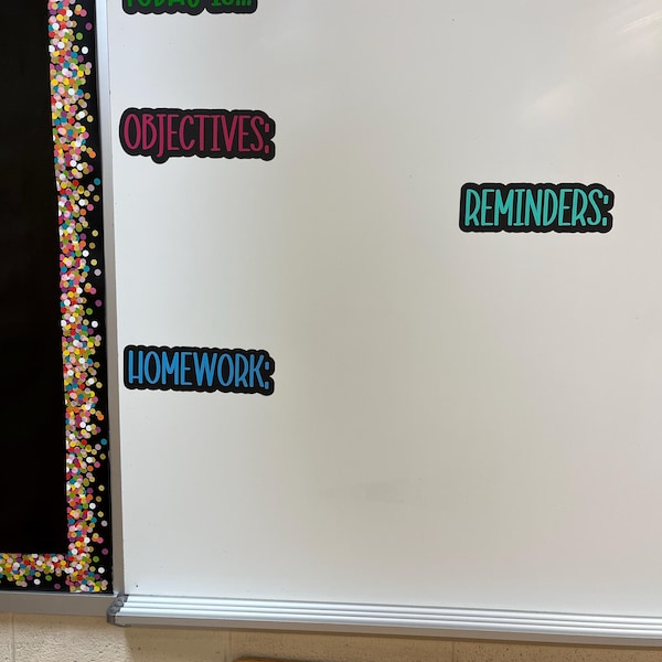 White Board Custom Magnetic Labels, White Board Custom Magnet Labels ...