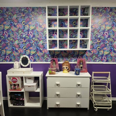 Very Large Roombox 2 Walls 1:6 Doll Corner Dollhouse Room - Etsy