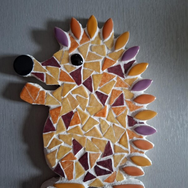 Kits mosaique- le hérisson Diy do it your self - - Etsy France