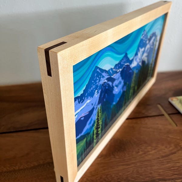 Handmade 'gallery Deep' Style Custom Picture Frame, 1.75" Extra Deep ...