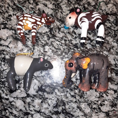 Okapi Christmas Ornament - Etsy