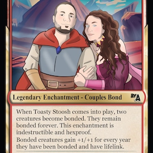 10x Custom MTG Card 2.5x3.5, Magic the Gathering Art, Gifts, Birthday ...