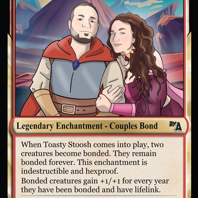 10x Custom MTG Card 2.5x3.5, Magic the Gathering Art, Gifts, Birthday ...