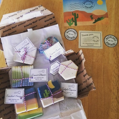 Handcrafted Soap Deep Sea Soap Tropics Collection Aloe Soap Goats Milk ...