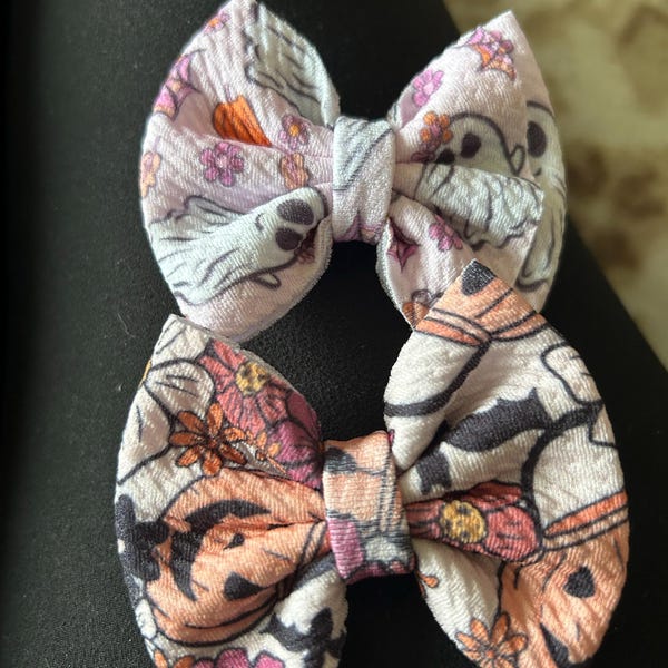 Safari Sailor Bow, Animal Bow, Exotic Hair Bow, Jungle Hair Clip, Hair ...