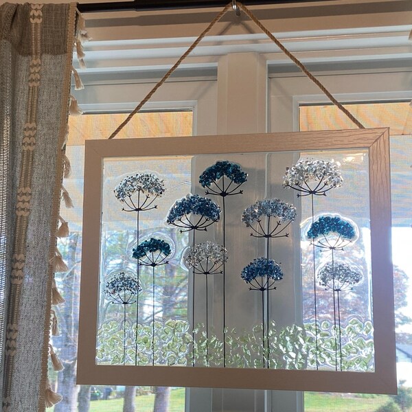 Crushed Glass and Resin Evergreen Trees - Etsy