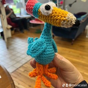 Alice in Wonderland's Mome Rath Crochet PATTERN not Actual Item - Etsy