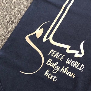 New Baby Gift Cute Baby Clothes Hello World Cotton Bodysuit | Etsy