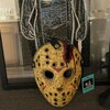 Custom Hand Painted Jason Mask - Wood Design, Slashes - Etsy