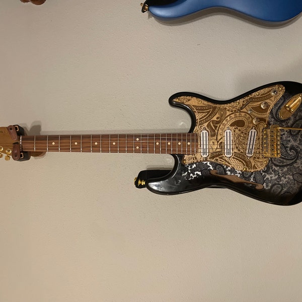 Stratocaster Pickguard Strat SSS: the Great Wave off Kanagawa Famous ...