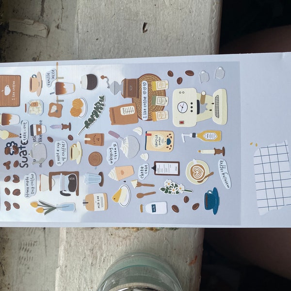 Cool Girl | 2 Sheets | Sticker Sheets | Stationary | Planner Sticker ...