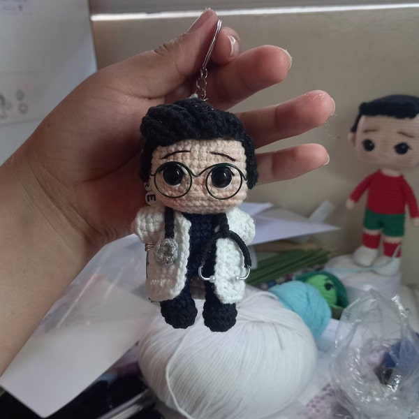 Doctor or Nurse Keychain Pattern - Etsy