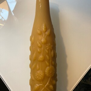 Two Hand-dipped 100% Beeswax Victorian-style Tapers - Etsy