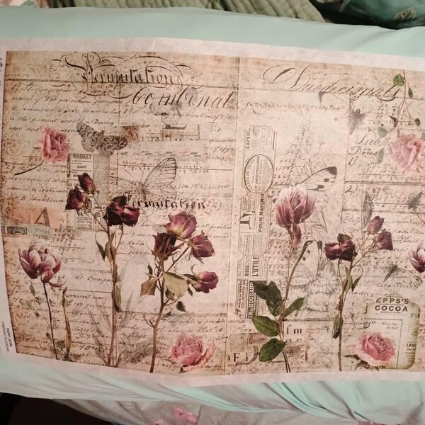 Rub on Transfers DOODLE FLOWERS || Redesign With Prima || Decor ...
