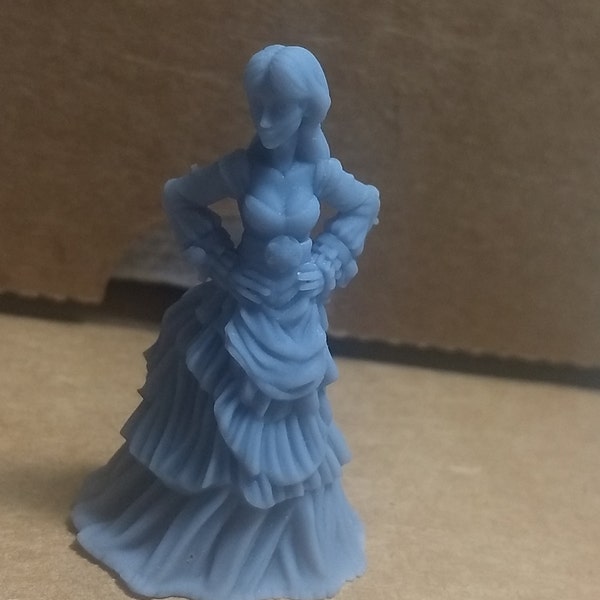 Female Noble Miniature for Dungeons and Dragons - Etsy