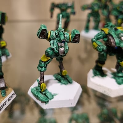 Locust IIC, Alternate Battletech Mechwarrior Miniature WITH BASE - Etsy