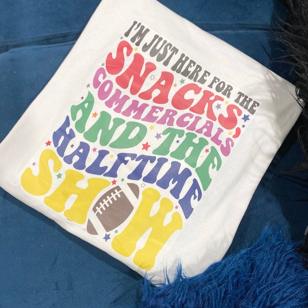 I’m Just Here for the Snacks Svg, Super Bowl Svg, Funny Super Bowl ...