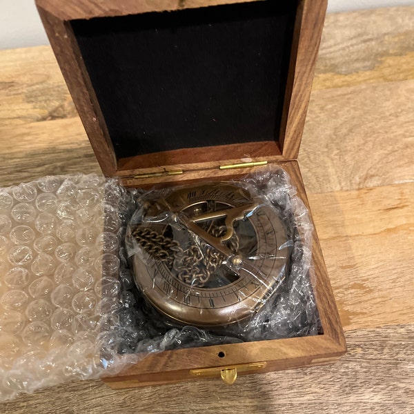 Engraved Compass, Personalized Compass, Nautical Compass, Wedding Gift ...