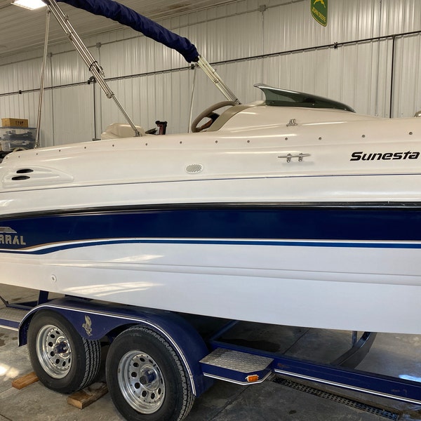 Baja Boat Emblems 20" Chrome + FREE FAST Delivery DHL Express ...