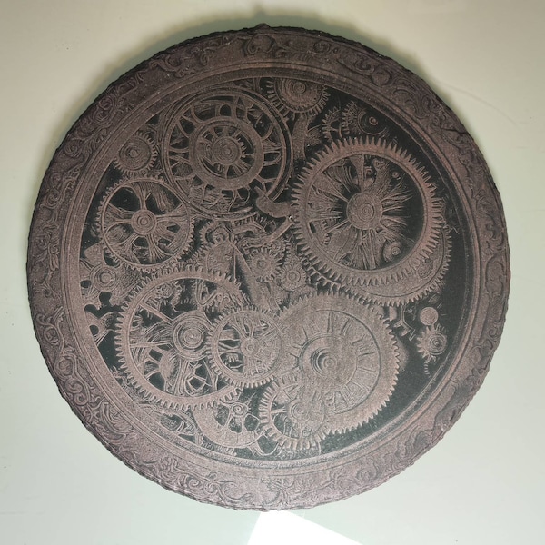 Laser Engrave PNG of a Compass With Map Background | 3D Illusion Burn ...