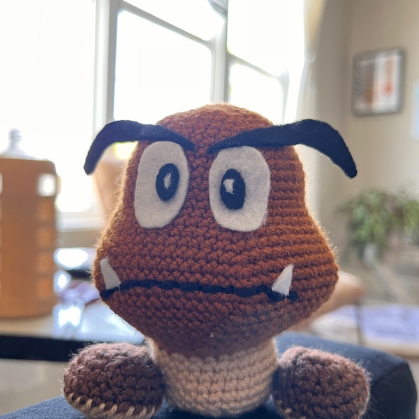 Amigurumi Crochet Pattern: Super Mario Goomba - Etsy
