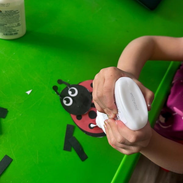 Printable Ladybug Craft Template for Kids | Spring Activity | Insect ...