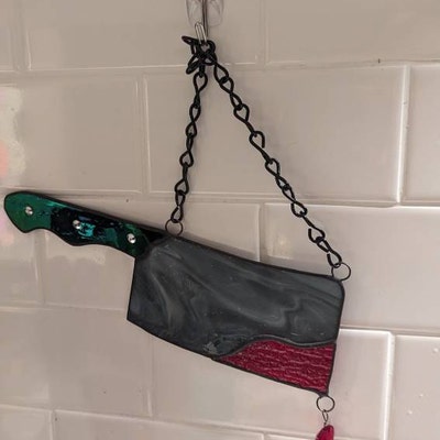 Stained Glass Heart Suncatcher Handmade Valentines Day Love Gift Deep ...