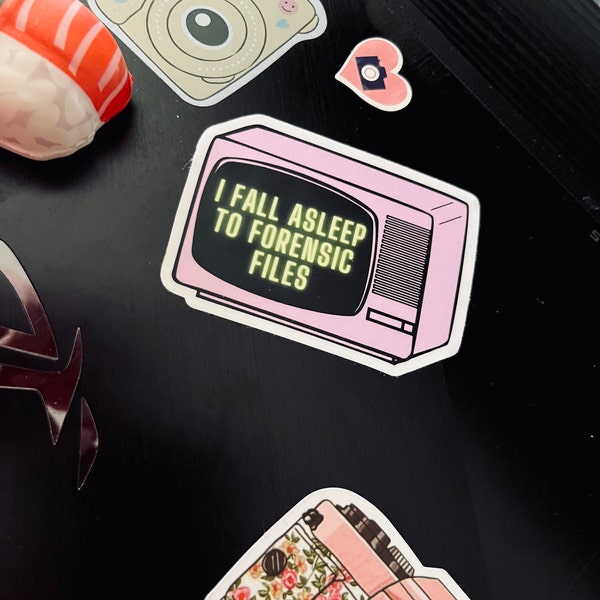 Forensic Files, True Crime Sticker, Crime Junkie, SSDGM, True Crime Fan ...