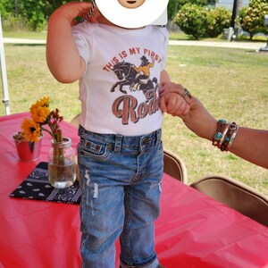 This is My First Rodeo Onesie®, Horse Rodeo Baby Bodysuit, Cute Rodeo ...