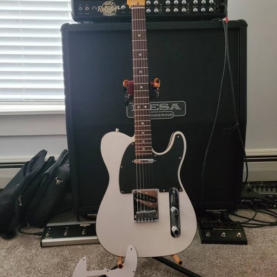 Telecaster Pickguard Metal Silver Stainless Steel - Etsy