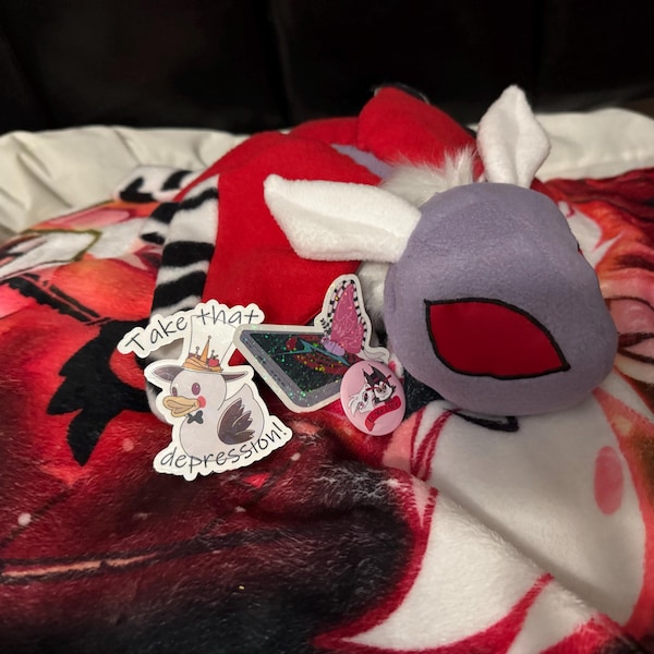 Moth Pimp Plushie - Etsy
