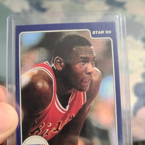 MICHAEL JORDAN Novelty RP Card Mj Facs Auto Tar Heals 1998 Sp - Etsy