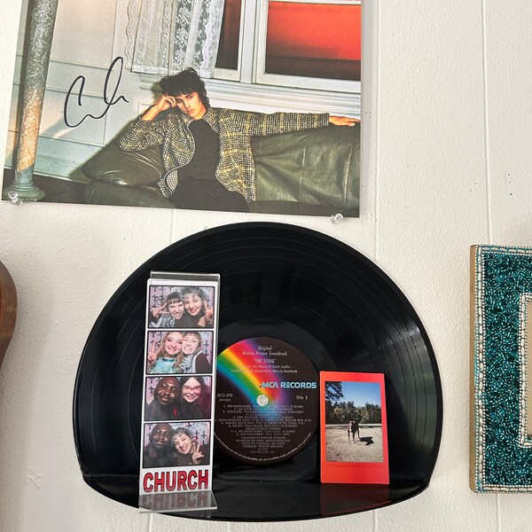 Mini Record Jewelry Dish, Sparkly Vinyl Record Dish, Unique Decorative ...