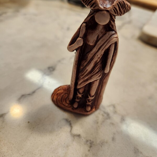 Apollo Statue God / Phoebus / Apolo Mini Figure of Clay / He is the Son ...