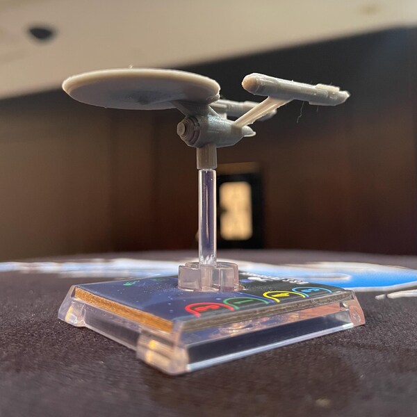 UFP Starship Miniature - Akira Class (star Trek - Attack Wing/alliance ...