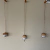 Handmade Ceramic Bell Chimes White Ceramic Bells, Ceramic Chimes, Wall ...
