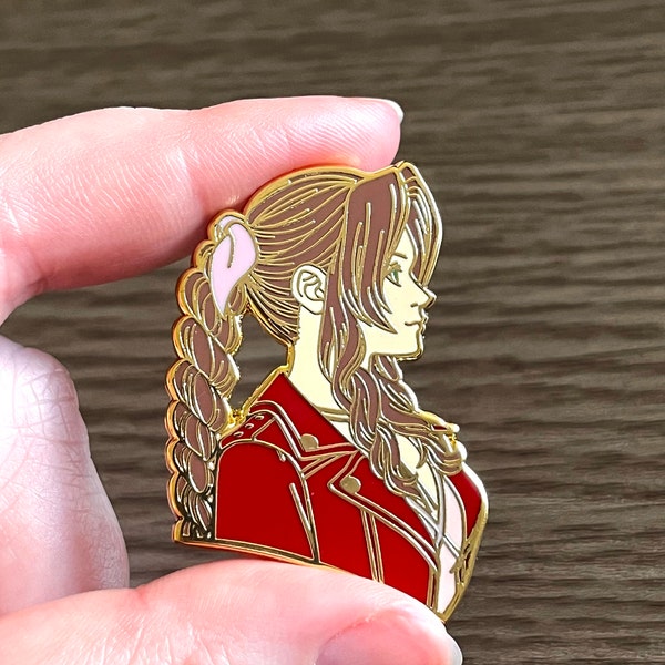 Final Fantasy VII Remake / FF7R - Hard Enamel Pin - Etsy