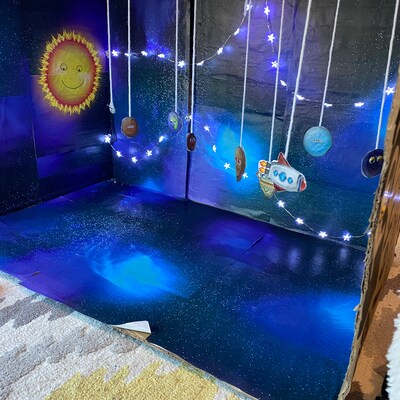 SOLAR SYSTEM diorama DIY Set Instant Download Includes Instructions and ...