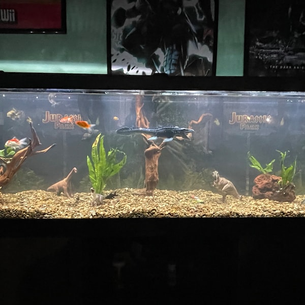 Jurassic Park Aquarium Decor - Etsy