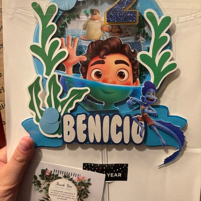 Luca Cake Topper, Luca Birthday Decorations, Luca Party Supplies, Luca ...