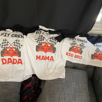 Family Race Car Birthday Shirts, Racecar Birthday Shirt, Matching ...