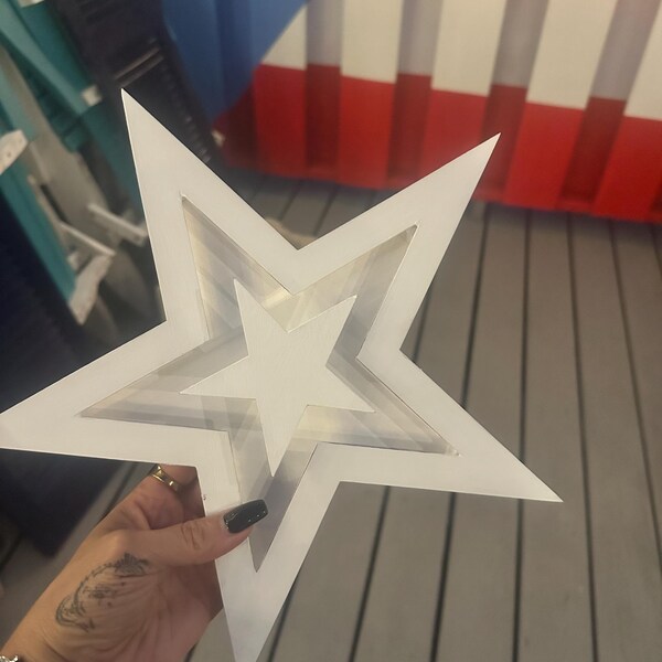 Layered Star SVG: Star Shape Vector Cut File (digital Download) - Etsy