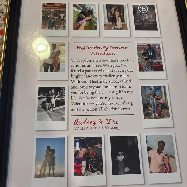 Polaroid Photo Frame Collage Template, 90th Birthday Gifts for Her ...