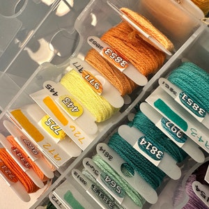 Full Set DMC Plastic Bobbins 1.5mm. All Series DMC Printed - Etsy