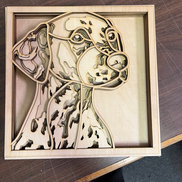 Cross 3d Layered SVG, Digital File Cross 3d for Cutting Plywood, File ...