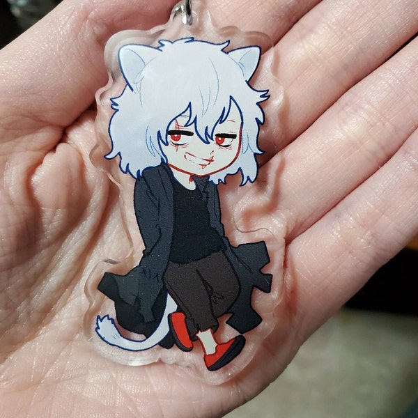 Clear Acrylic Chibi Charms - Etsy