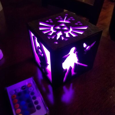 Legend of Zelda Inspired Link's Companions Color Changing Lantern - Etsy