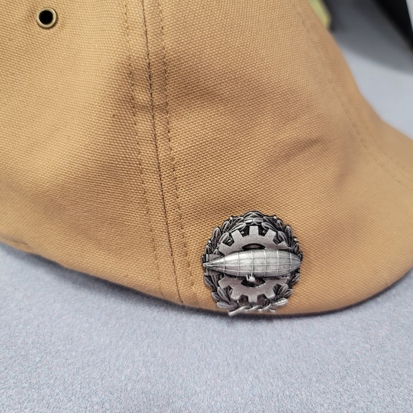 Rocketship Badge Retro Steampunk Cosplay Pin Handcrafted Pewter ...