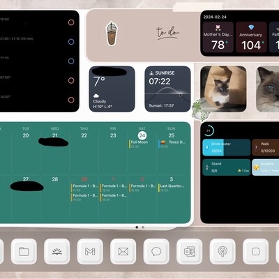 Aesthetic IOS 17 Theme Kit, iPad Wallpaper, iPhone Icons, Widgets ...